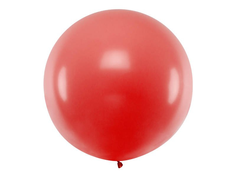 Balloon giant, Pastel Red, 1m | Latex Balloons \ Giants Balloons ...
