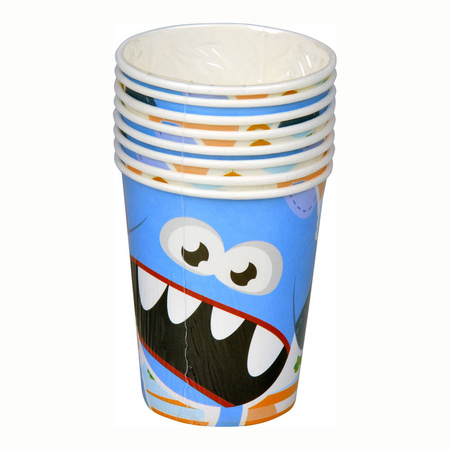 Pillow Monsters paper cups (8 pcs) | Decorations \ Table decorations ...