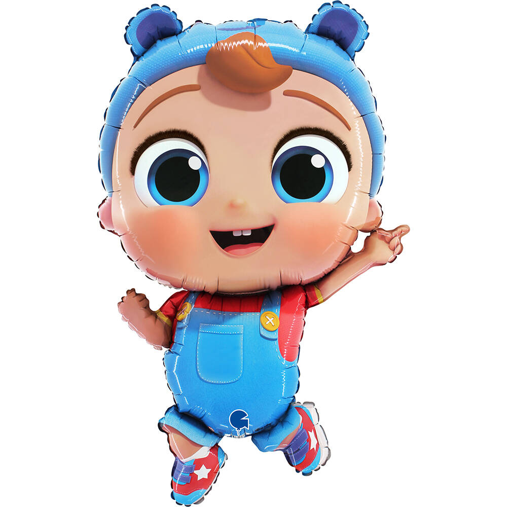 Balon foliowy, CoComelon, Baby John - 45x71 cm | Balony Foliowe ...