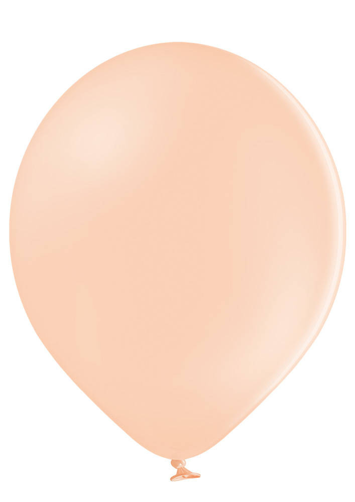 Balloons D5 Pastel Peach - peach 12cm, 100 pcs | Latex Balloons ...