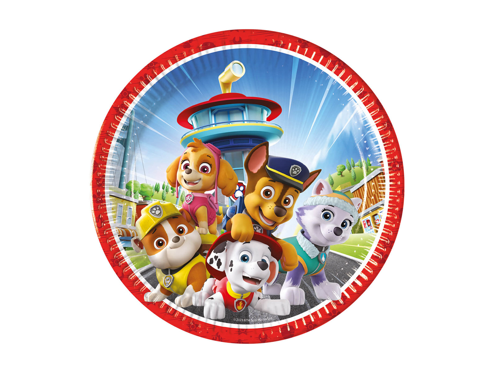 Paper Patrol Patrol 23cm, 8 pcs | Decorations \ Table decorations ...