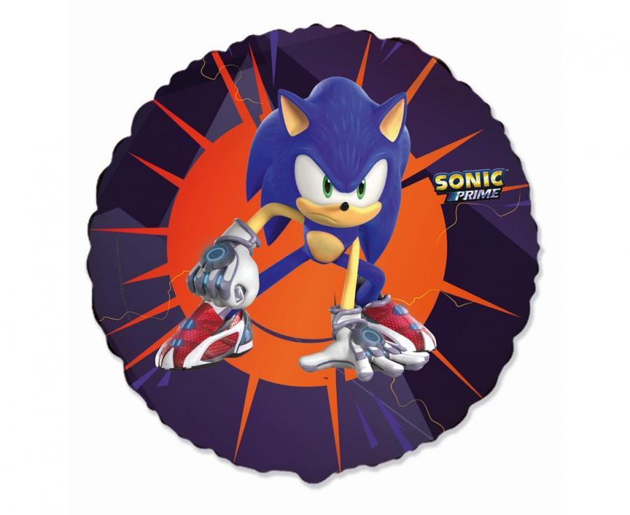 Foil Round Balloon – Sonic, 18" / 46 cm – Flexmetal | Foil balloons \ Tales of Heroes ...