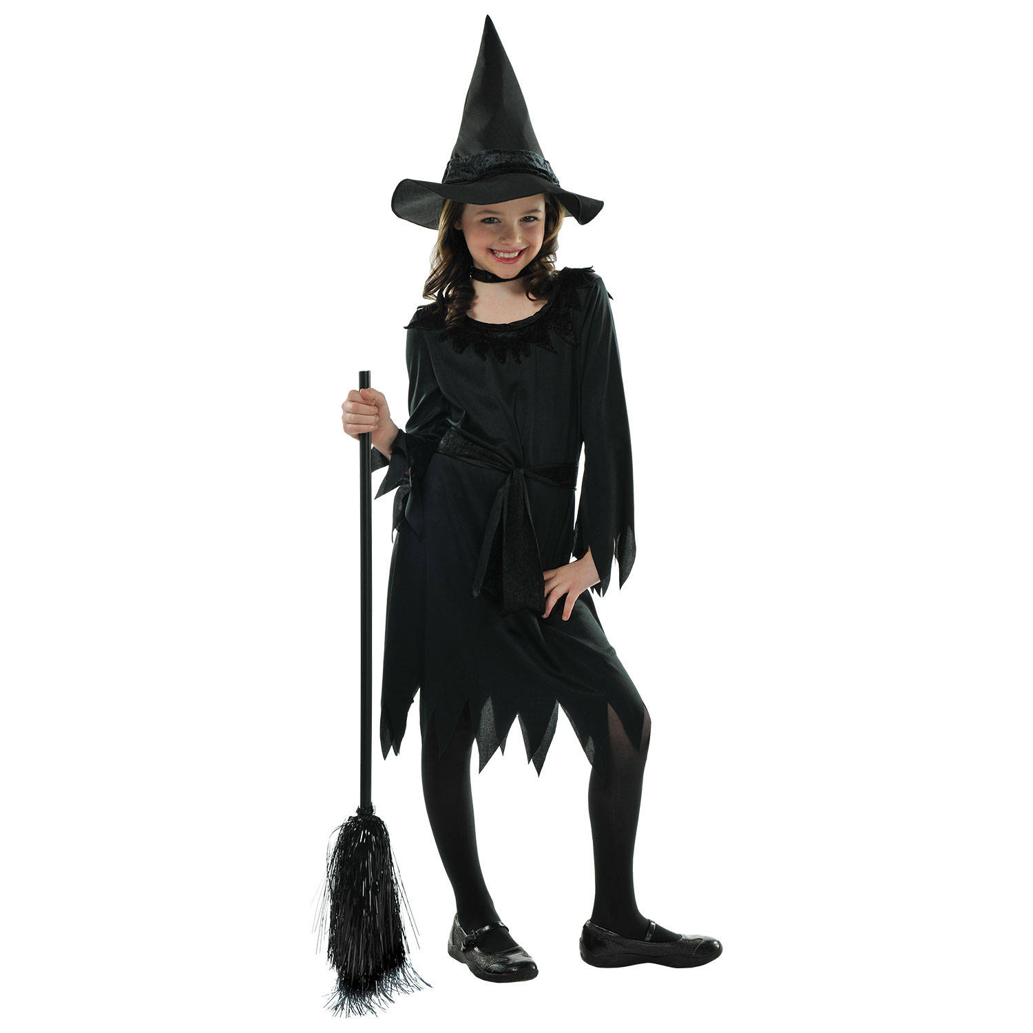 Disguise witch witch black costume for 8-10 years | Decorations ...